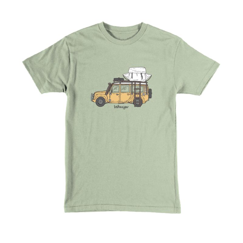 Jual Wheelger Camper I Tshirt - (KAOS GUNUNG) | Shopee Indonesia
