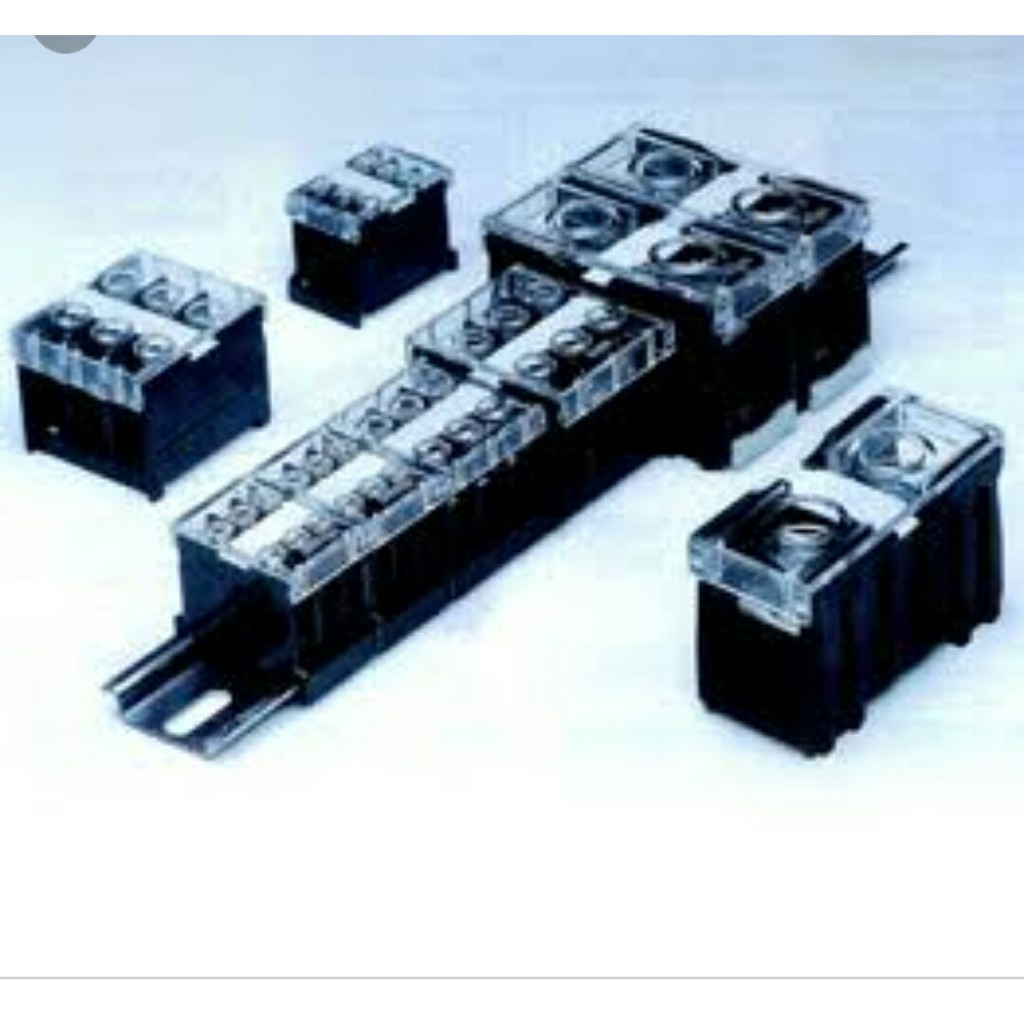 Jual Terminal Block din rail IN 12 2p 20A | Shopee Indonesia
