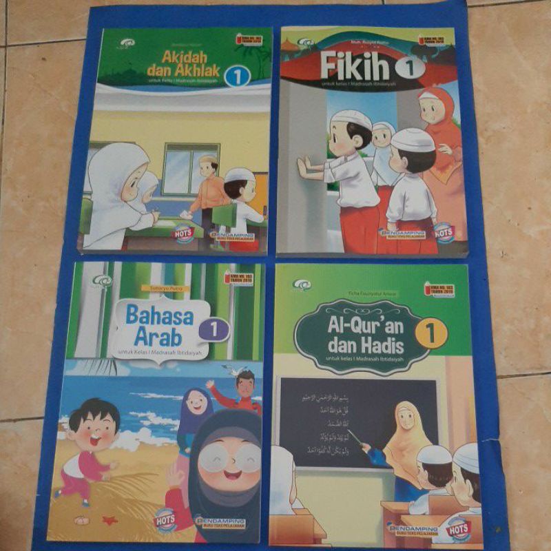 Jual Buku MI Kelas 1 Akidah,Fikih,Bahasa Arab,Quran Hadis | Shopee Indonesia