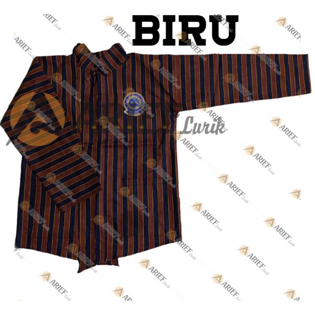 Jual BAJU SURJAN LURIK JAWA ASLI 100% DEWASA BIRU | Shopee Indonesia