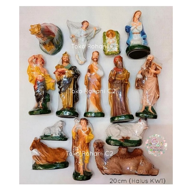 Jual Patung Natal 20cm (Halus KW1) - Patung Natal | Shopee Indonesia