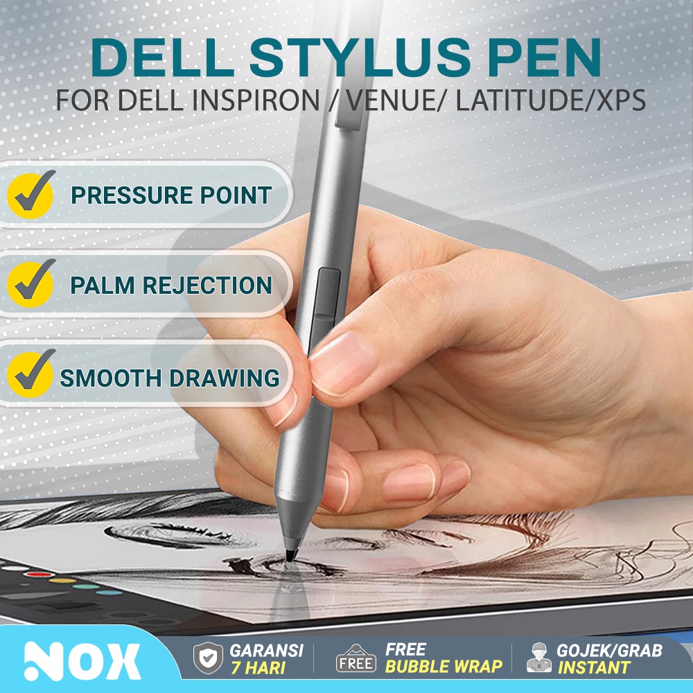 Jual Dell Stylus Pen 2048 pressure Inspiron Latitude Precision Venue ...