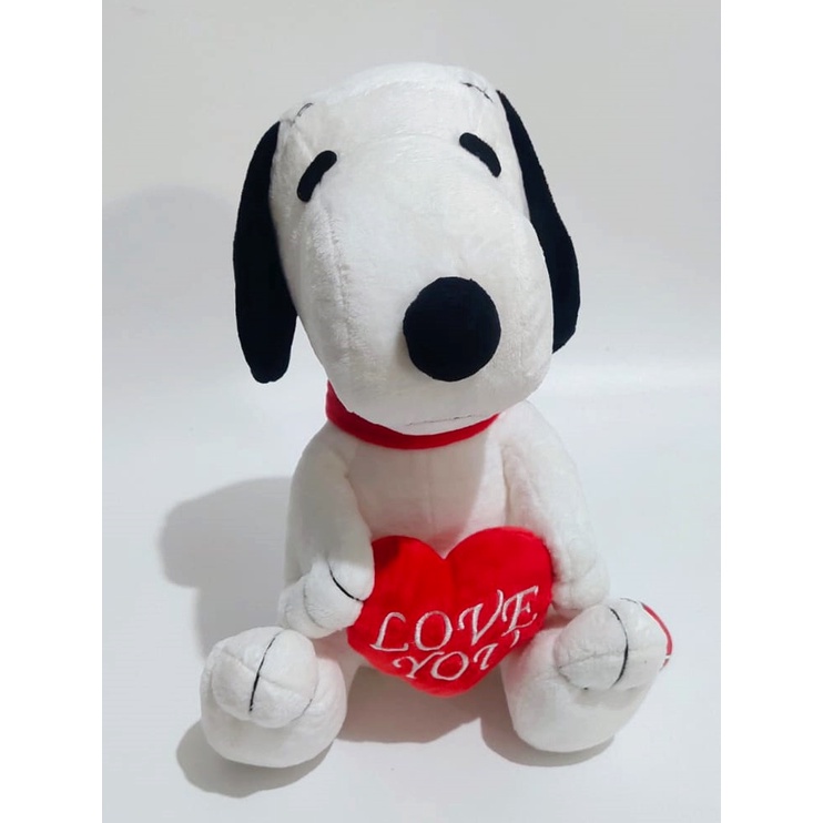 Jual Boneka Snoopy Original Peanuts Snoopy Love You Plush Doll | Shopee Indonesia