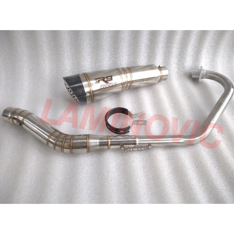Jual Knalpot Racing R9 H2 SS Forza R15 BYSON XABRE VIXION GSX VERZA ...