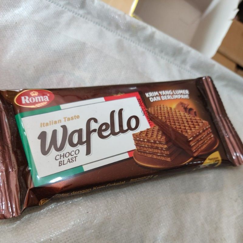 Jual Roma Italian Wafello 17g | Shopee Indonesia