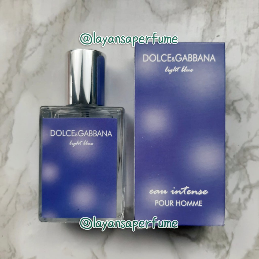 Jual (BPOM) PARFUM D&G DOLCE & GABBANA LIGHT BLUE EAU INTENSE POUR ...