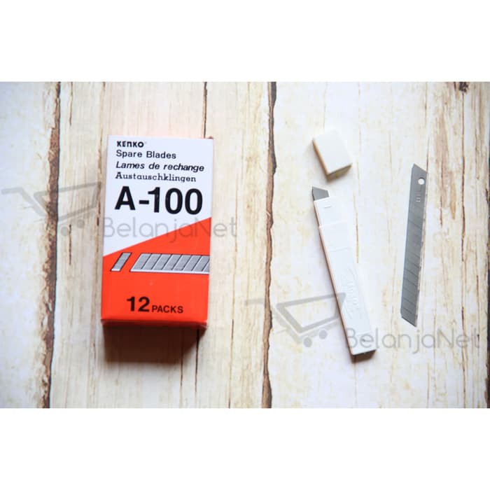 Jual Isi Cutter Kecil A-100 Kenko [ECER 1PCS] | Shopee Indonesia