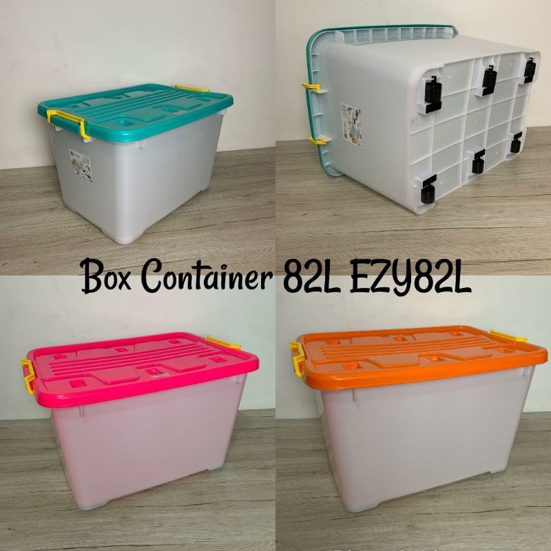 Jual (GOSEND ONLY) RANDOM box kontainer Ezy 82 Liter | Shopee Indonesia