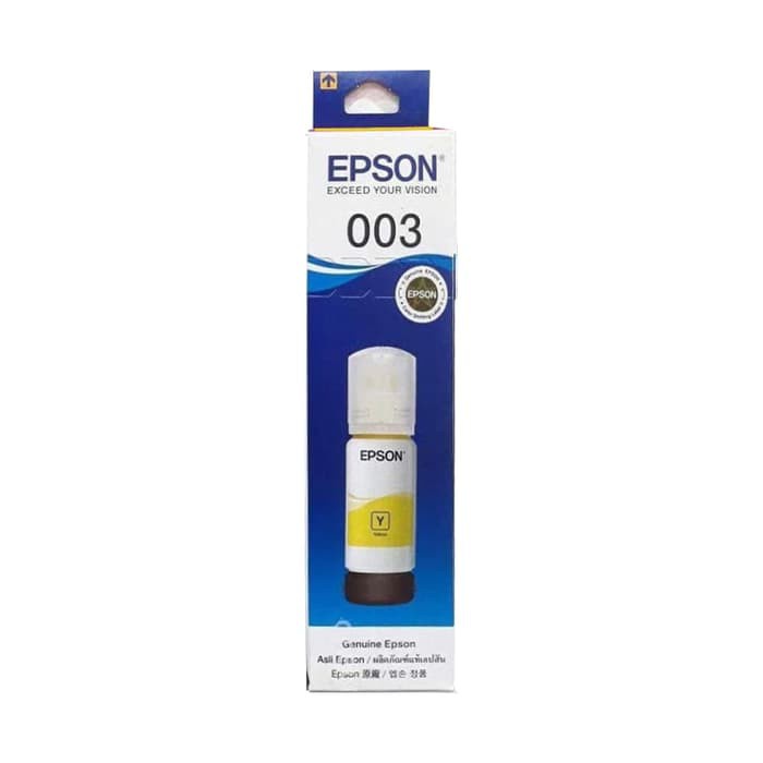 Jual Tinta Epson Original Epson T003 Yellow untuk Epson L1110 L3110 ...