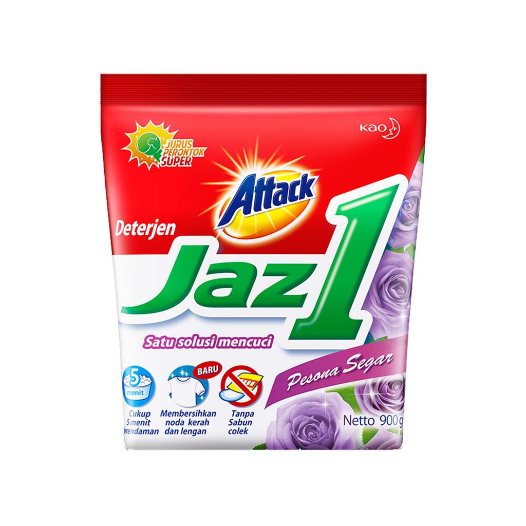 Jual Attack Jaz1 Detergent 800gr Deterjen 800gr Pink - Semerbak Cinta ...