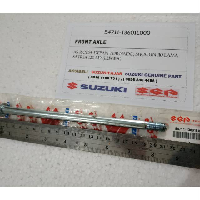Jual As Roda Depan Suzuki Tornado & Shogun 110 Lama alias kebo | Shopee ...