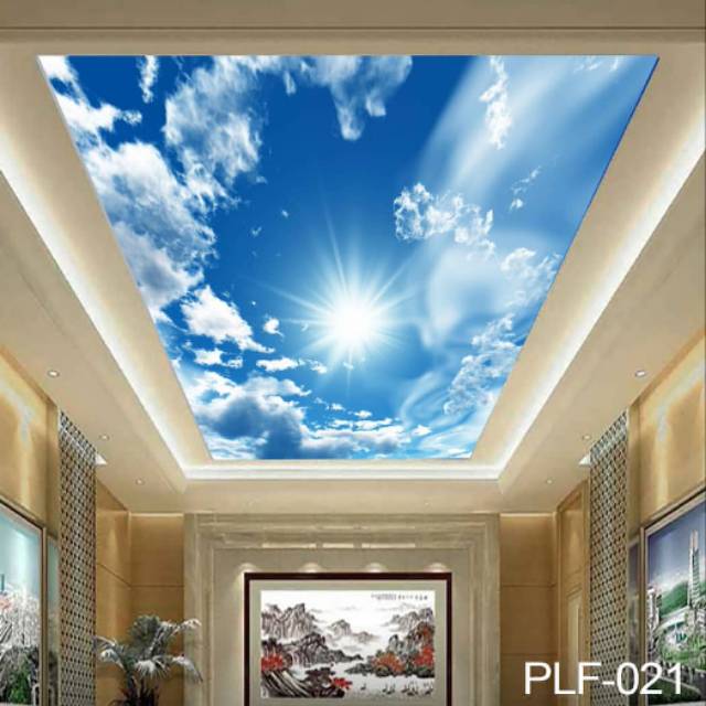Jual Wallpaper plafon 3D langit biru.. | Shopee Indonesia