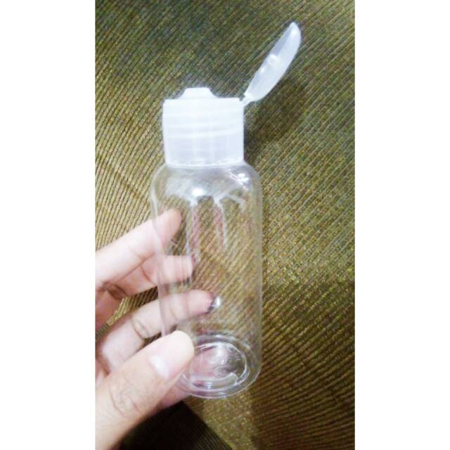 Jual Botol plastik 100ml/Botol plastik fliptop/Botol fliptop spray/botol hand sanitizer kosong ...