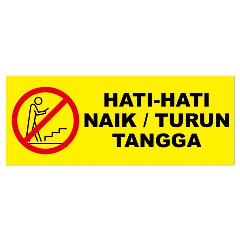 Jual STICKER HATI HATI NAIK TURUN TANGGA | Shopee Indonesia Jual STICKER HATI HATI NAIK TURUN TANGGA | Shopee Indonesia