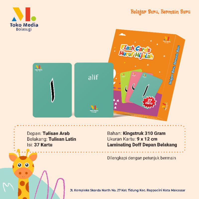 Jual Flash Cards Huruf Hijaiyah | Shopee Indonesia