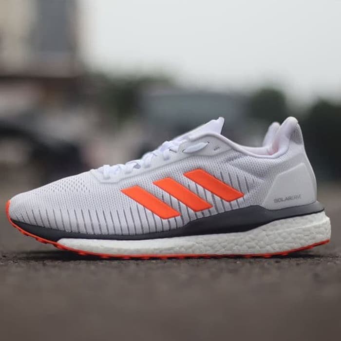 Jual Adidas Solar Drive Boost White Black List Orange Bnwb | Shopee ...