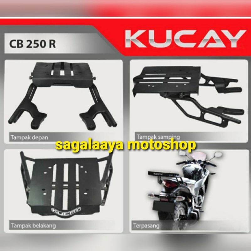 Jual bracket box motor kucay geser honda cbr 150 cbr 250 top braket ...