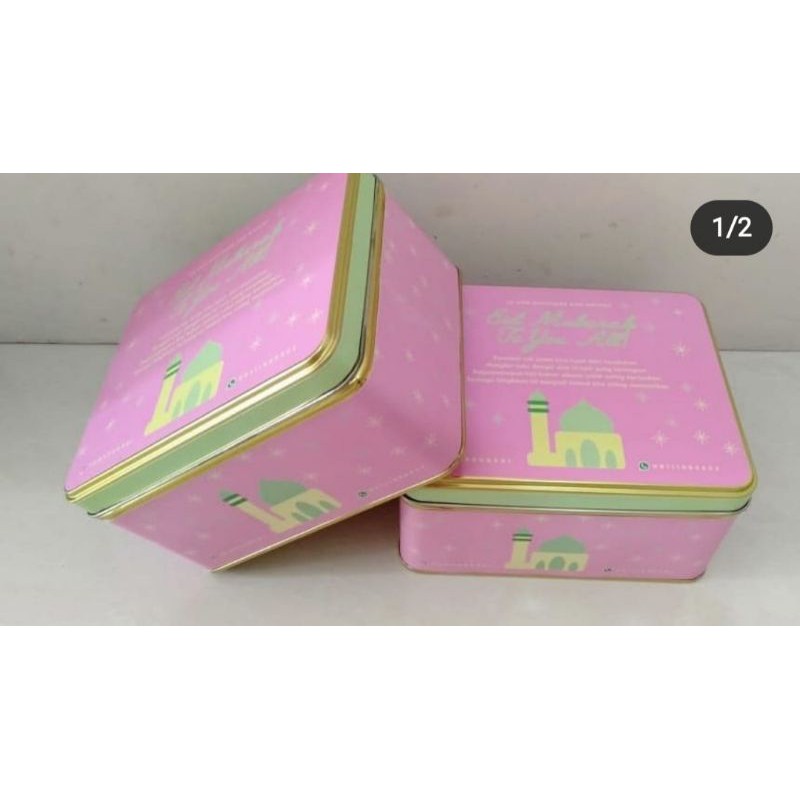 Jual Kaleng Kotak Custom Lengkap | Shopee Indonesia