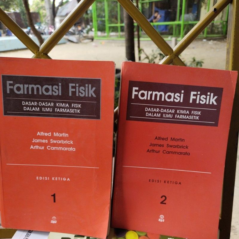 Jual farmasi fisik dasar dasar kimia fisik dalam ilmu farmasetik edisi ketiga jilid 1,2 Al Fred ...