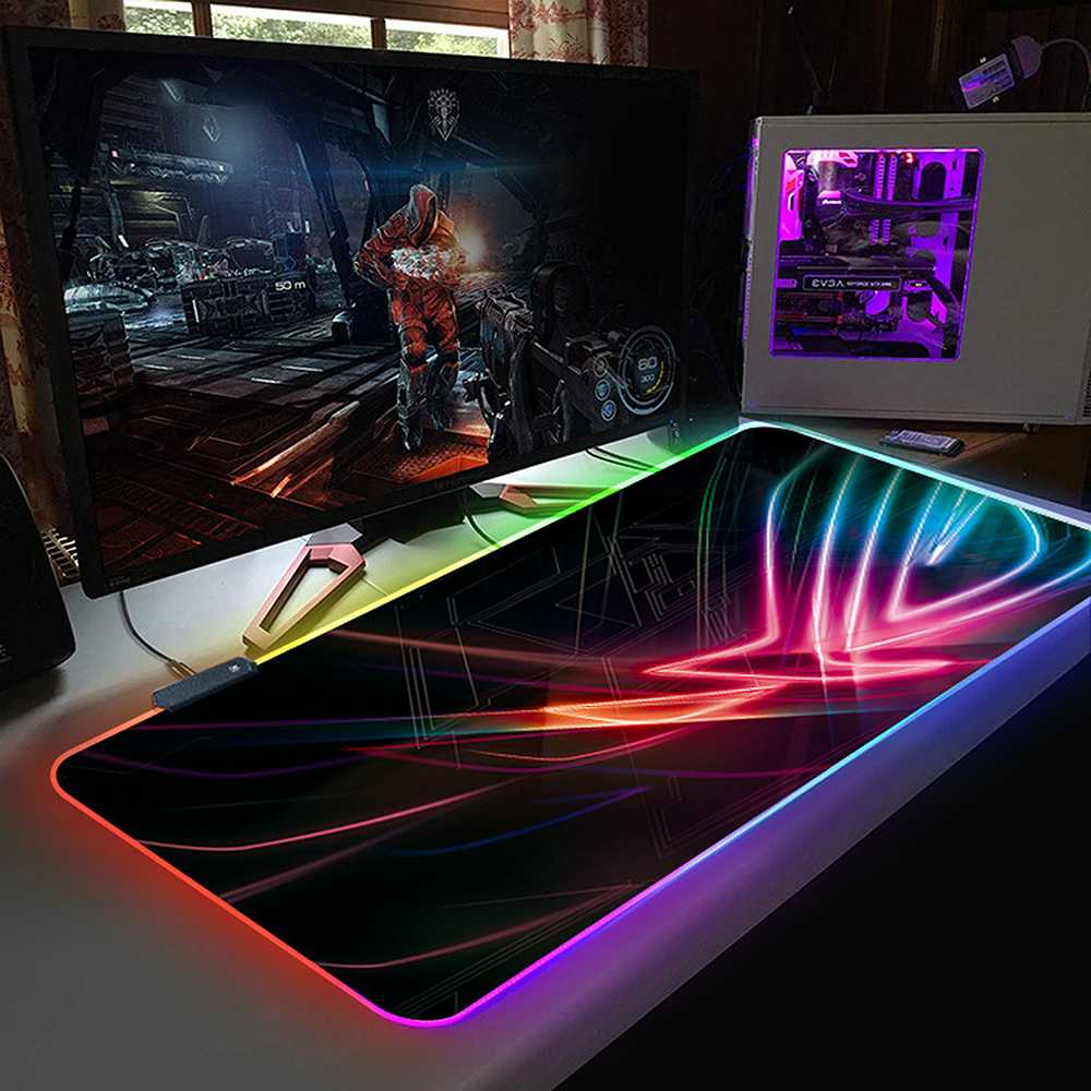 Jual Alas Mouse Gaming RGB Mouse Pad Gaming RGB Version Berbagai gambar ...