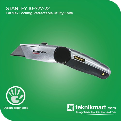 Jual Stanley FATMAX Locking Retractable Utility Knife / Pisau Cutter 10 ...