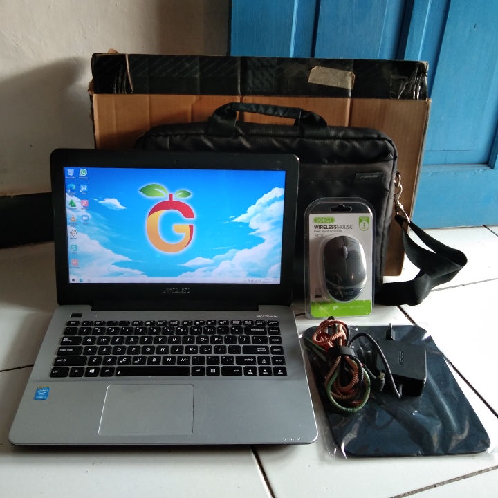 Jual Asus X455LAB Hitam Silver Slim Tipis Intel Core i3-4005U RAM 4GB ...