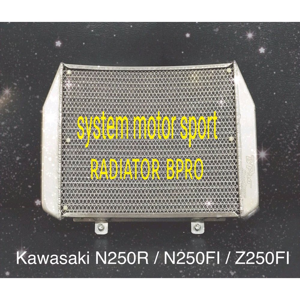Jual radiator racing bpro ninja 250 fi. radiator bpro ninja 250 ...