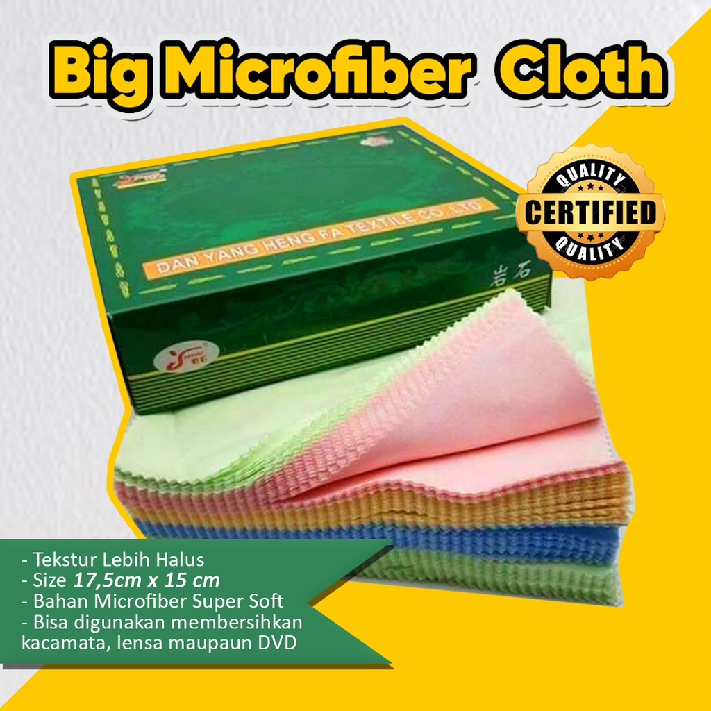 Jual Cleanfog Lap Kain Halus Premium Untuk Lensa, Lap Pembersih ...
