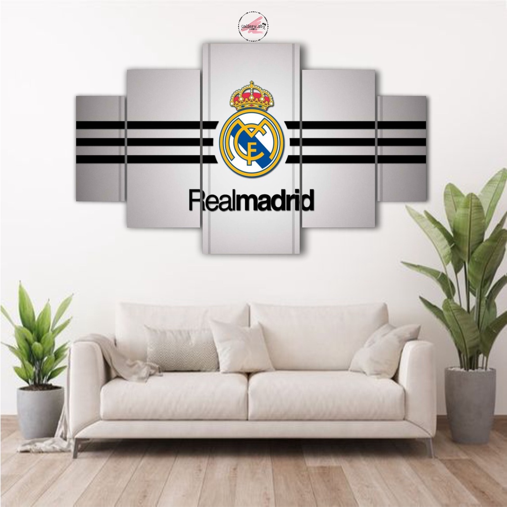Jual 1 Set Pajangan Dinding REAL MADRID FC Wall Decor Aesthentic Poster ...