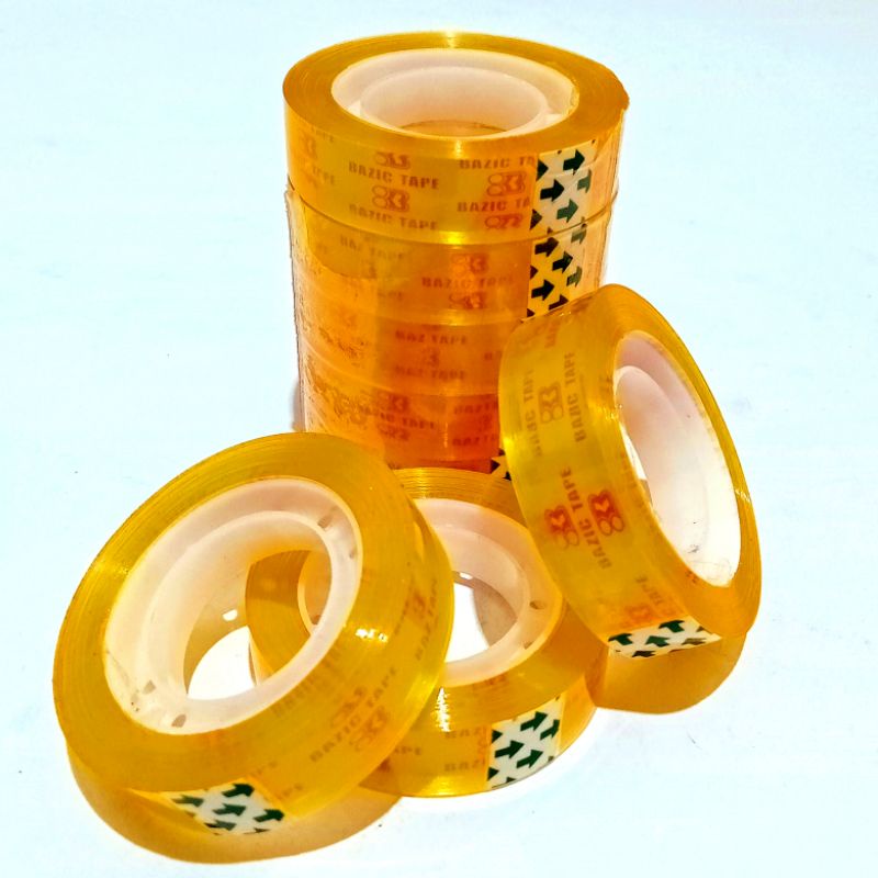 Jual Isolasi nachi 0.5 mm x 25 yeard 1/2 inch isolasi bening | Shopee ...