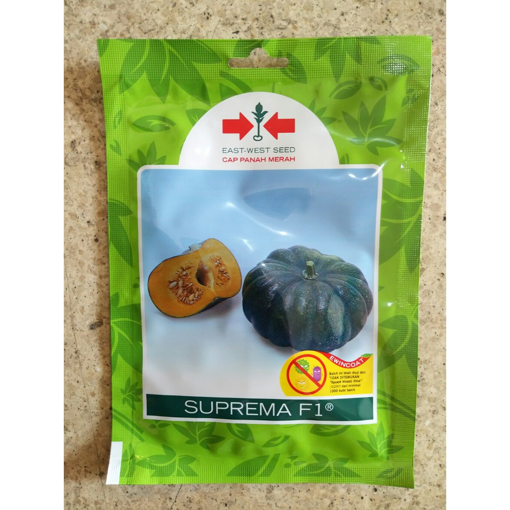 Jual Benih Bibit Labu Suprema F1 SP isi 40 butir Cap Panah Merah ...