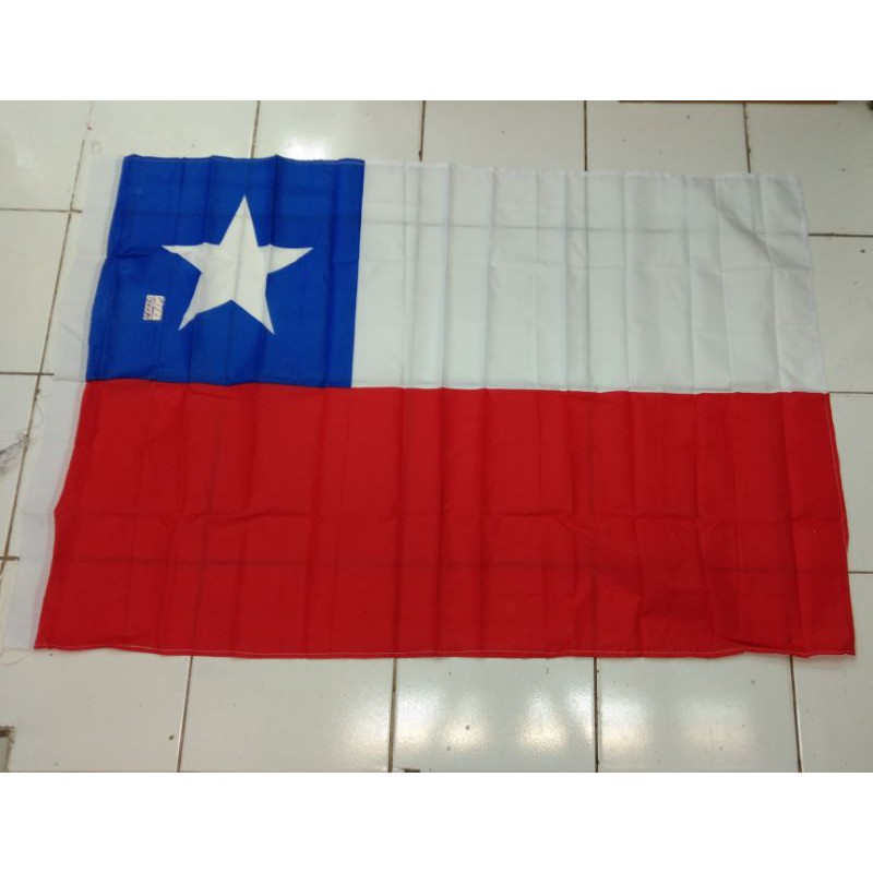 Jual Bendera Negara Chili Ukuran 90 cm x 135 cm | Shopee Indonesia
