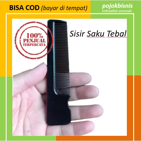 Jual SISIR RAMBUT PRIA / SISIR TEBAL / SISIR SAKU HITAM / SISIR TEBAL ...