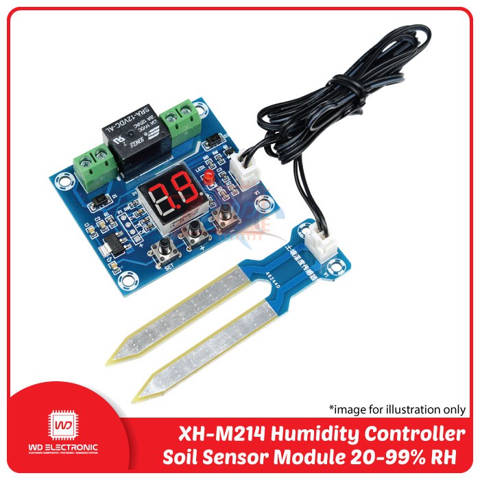 Jual XH-M214 Humidity Controller Soil Sensor module | Shopee Indonesia