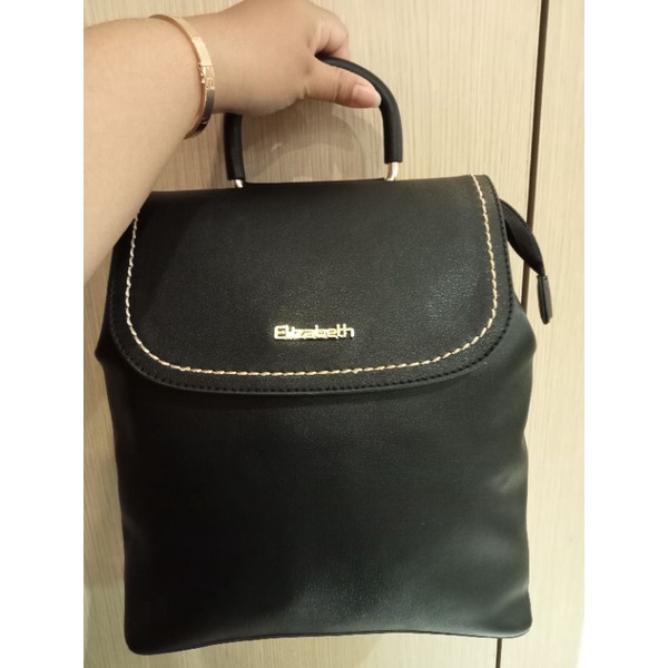 Jual Tas ransel backpack original elizabeth | Shopee Indonesia