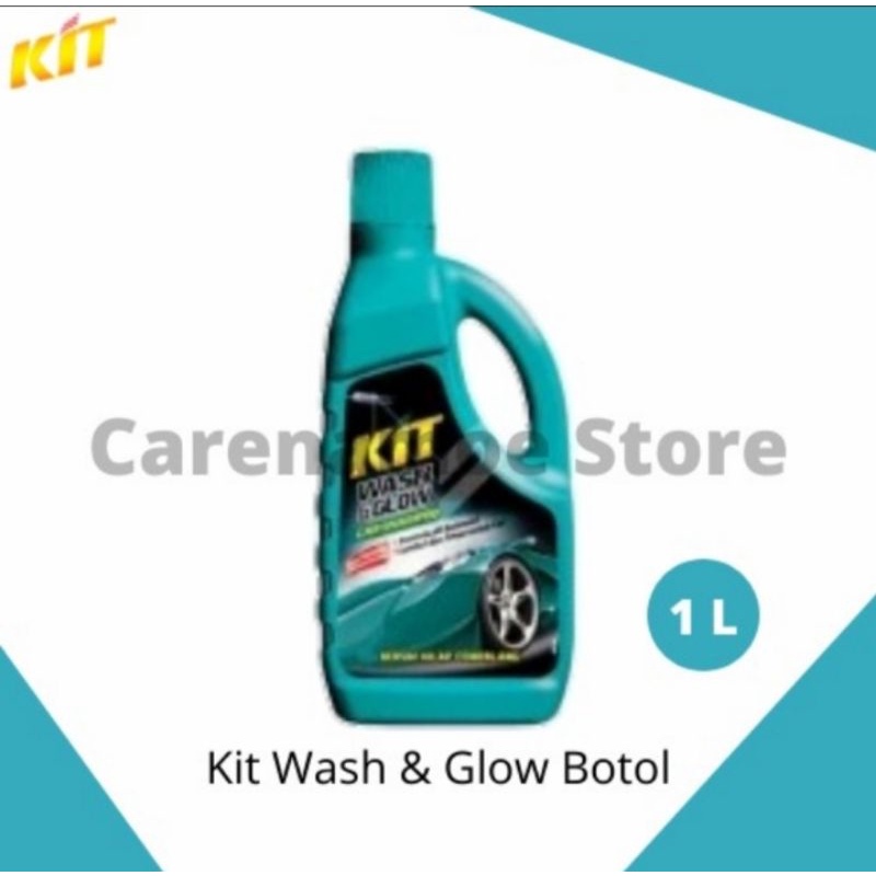Jual Kit Wash & Glow Car Shampo Botol 1L | Shopee Indonesia