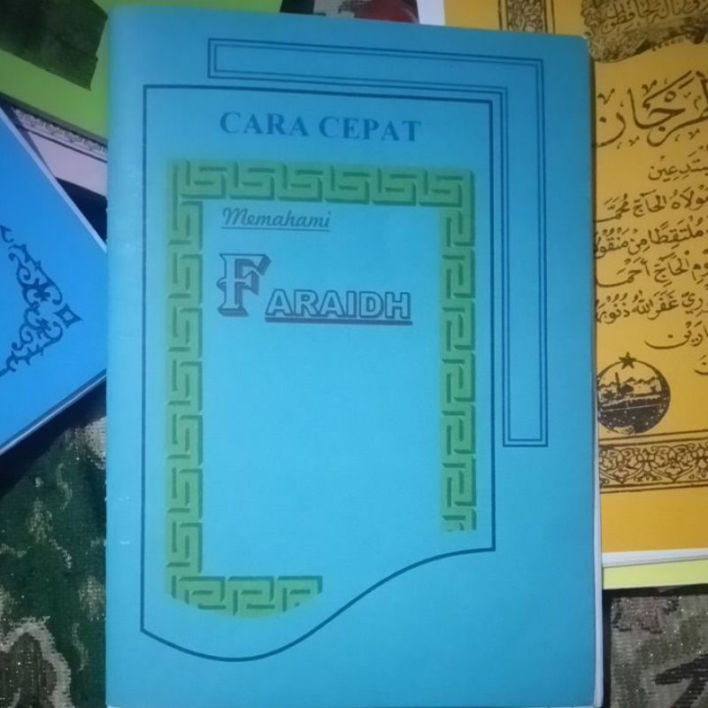 Jual faroidh paroid faroid paroidh cara cepat memahami faroid waris ...