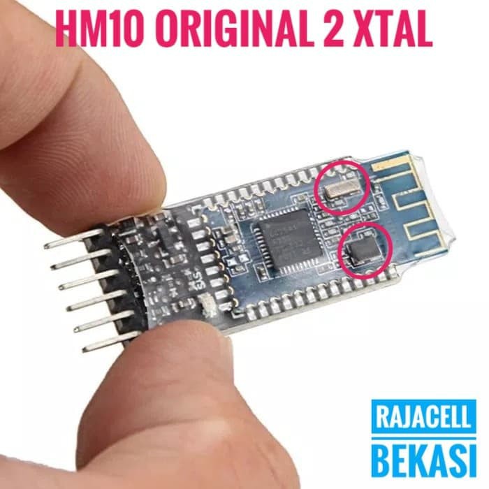 Jual HM10 HM-10 Original Bluetooth BLE 4.0 Serial 6-pin Bluetooth Module | Shopee Indonesia