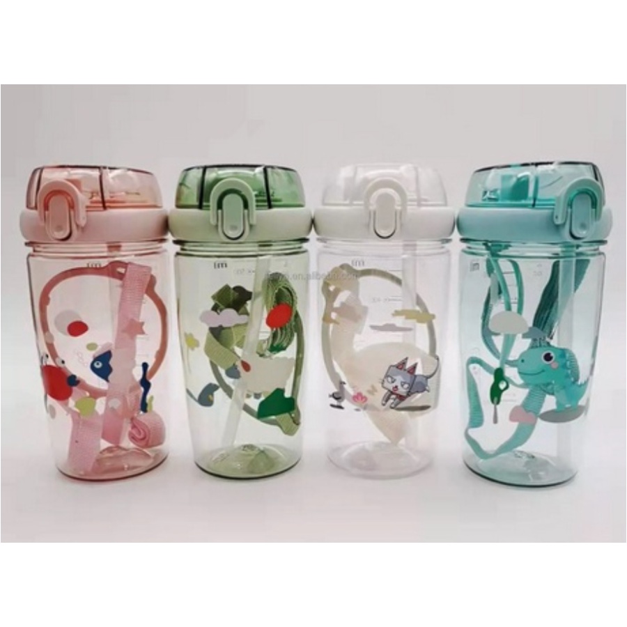 Jual BOTOL MINUM ANAK SELIYA KARAKTER HEWAN FREE SEDOTAN DAN TALI 650ML 7306 BPA FREE CHOCHO 88 ...