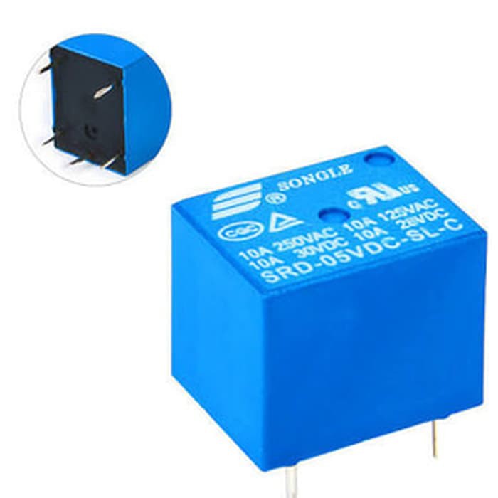 Jual Relay Songle 5V 10A 5pin untuk project Arduino dan Elektronika | Shopee Indonesia
