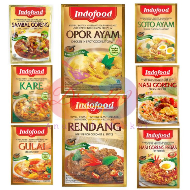 Jual Indofood bumbu 45gr | Shopee Indonesia