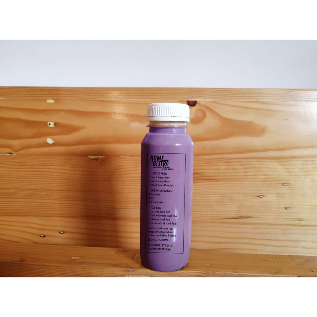 Jual Iced Taro Latte 250ml | Shopee Indonesia