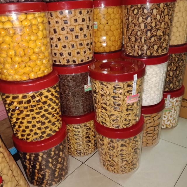 Jual Sandy cookies kue kering Sandy kue lebaran Sandy toples merah ...