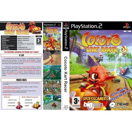 Jual Kaset Ps2 Game Cocoto kart racer | Shopee Indonesia