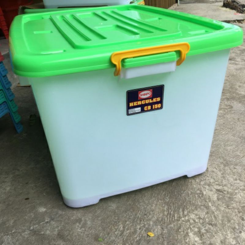 Jual SHINPO CONTAINER BOX PENYIMPANAN 150 LITER HANDY CB 150 PLASTIK ...