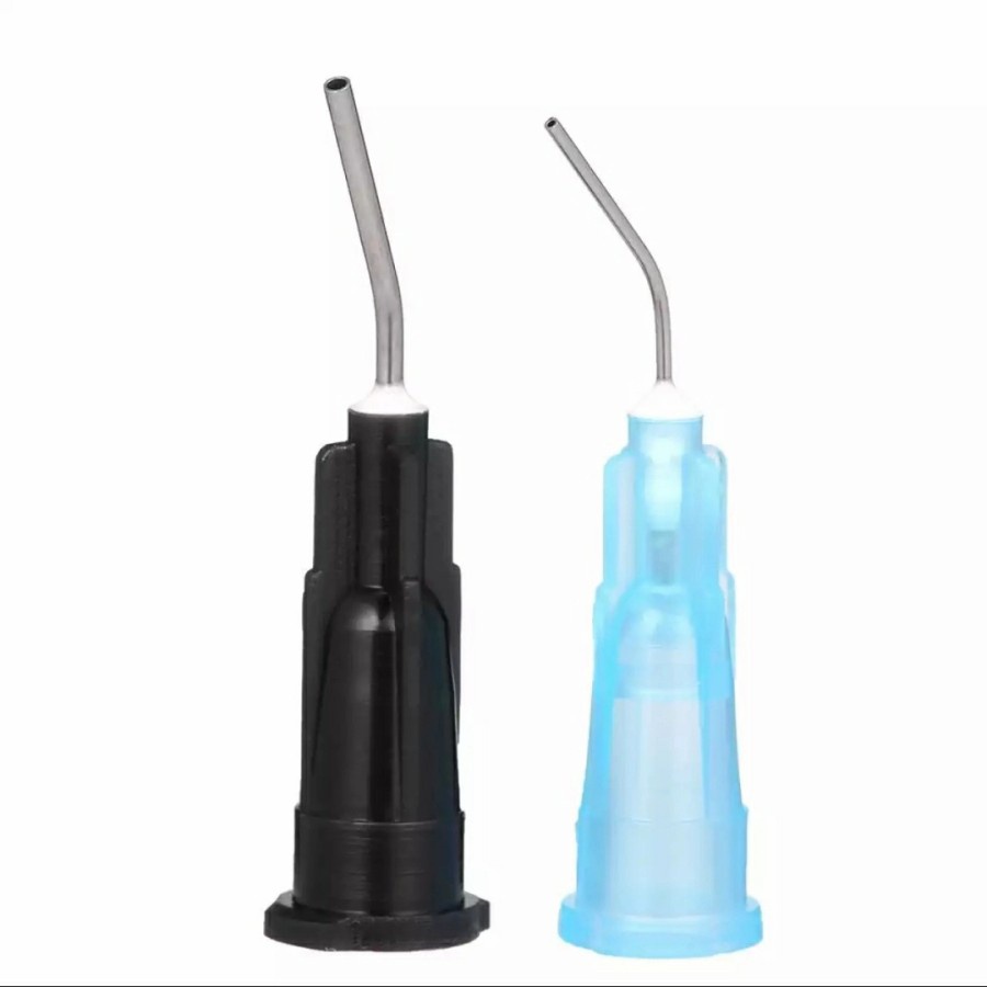 Jual Dental irrigation Tip Refill isi 20 pieces Blue tip Etching ...