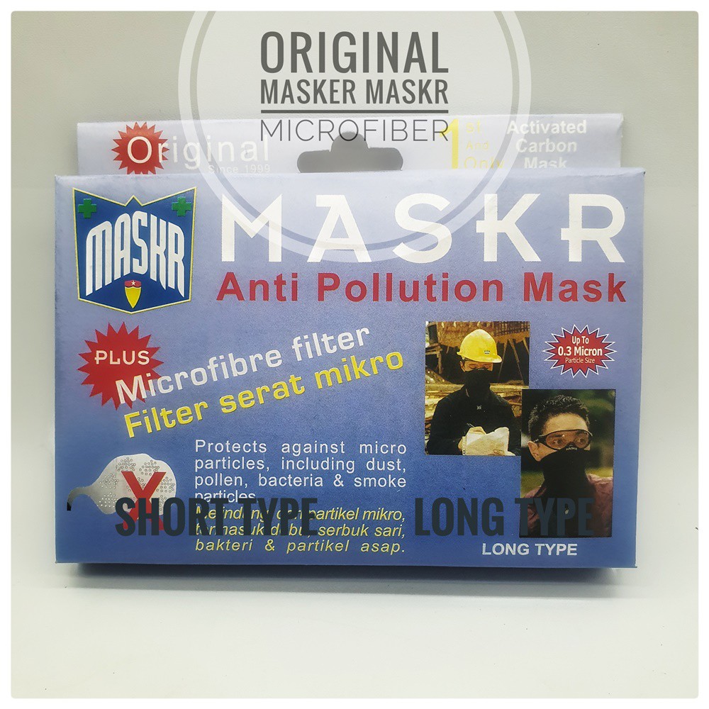 Jual MASKER MASKR MICROFIBER TYPE SHORT DAN LONG MIKROFIBER | Shopee ...