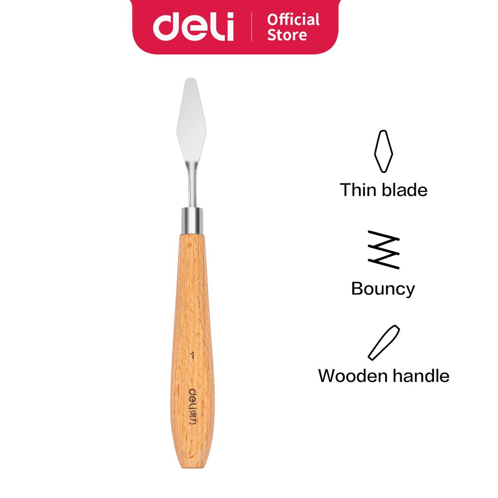 Jual Deli Palette Knife Mixing / Pisau Spatula Lukis Untuk Mencampur ...
