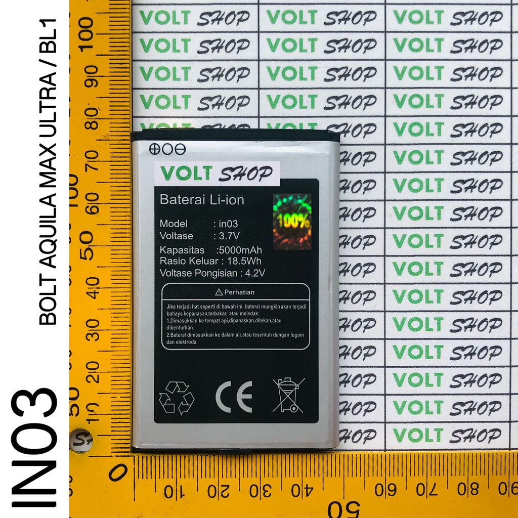 Jual in03 Baterai Battery Modem BOLT AQUILA MAX ULTRA / BL1 Batre in 03 Original 5000mAh ...