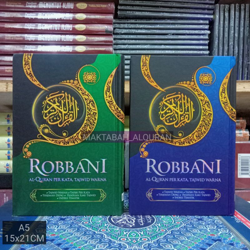 Jual ALQURAN ROBBANI A5 PERKATA TERJEMAH | Shopee Indonesia